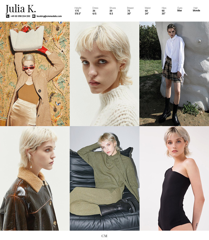 Julia Knoll - CM Models